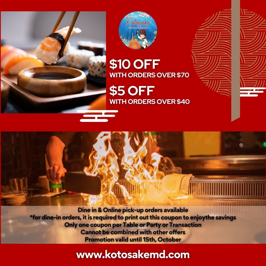 Koto Sake Japanese Steak House and Sushi - Japanese Restaurant｜Online ...